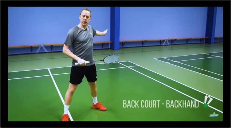 Badminton Footwork Part 3 : recovery footwork in the Round the Head ...